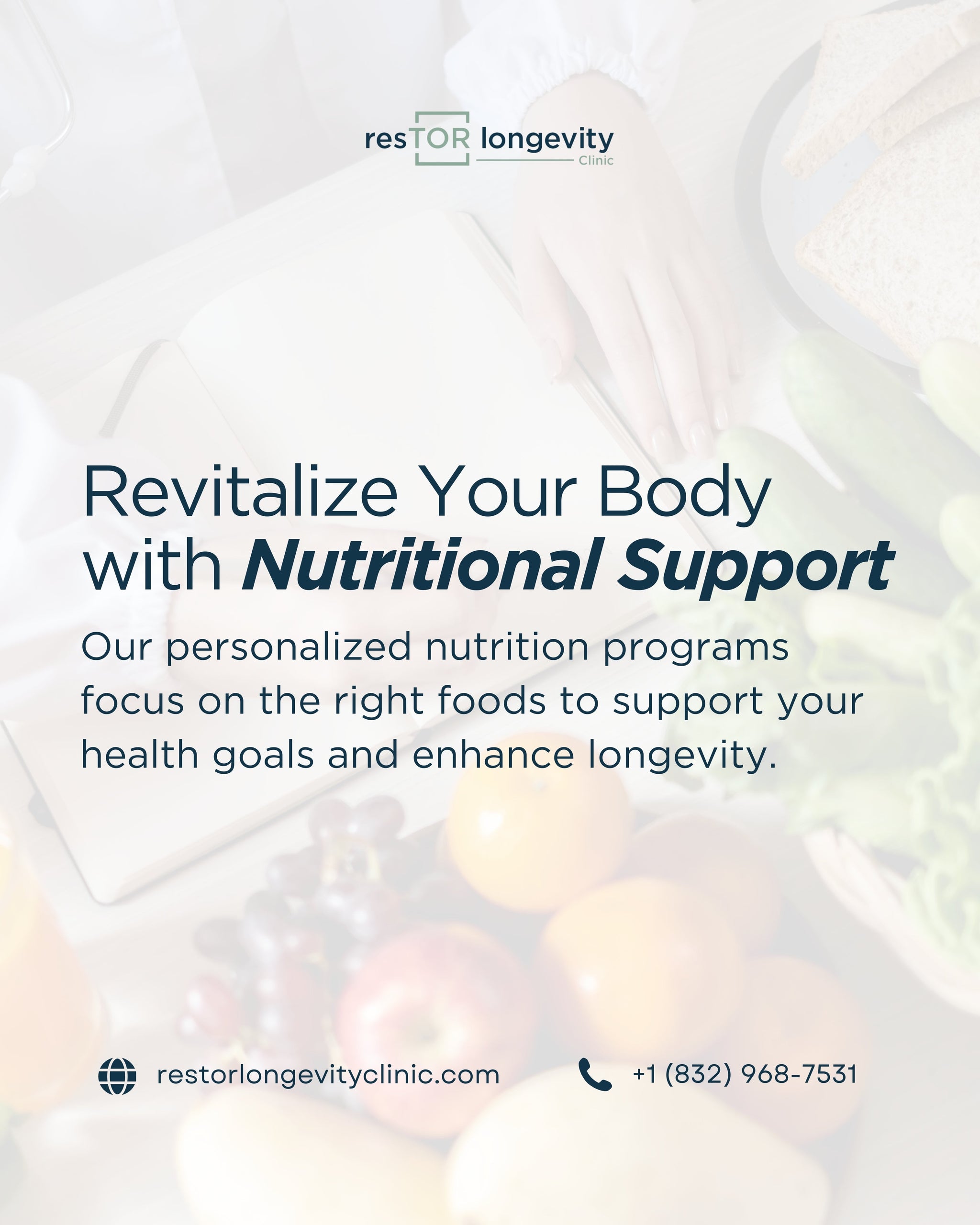 Revitalize Your Body With Nutritional Support