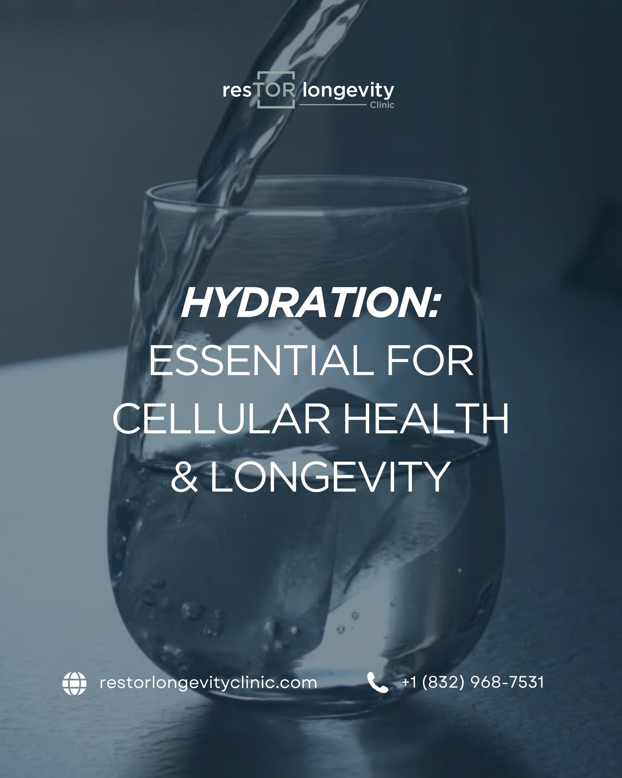 Hydration: Essential for Cellular Health & Longevity